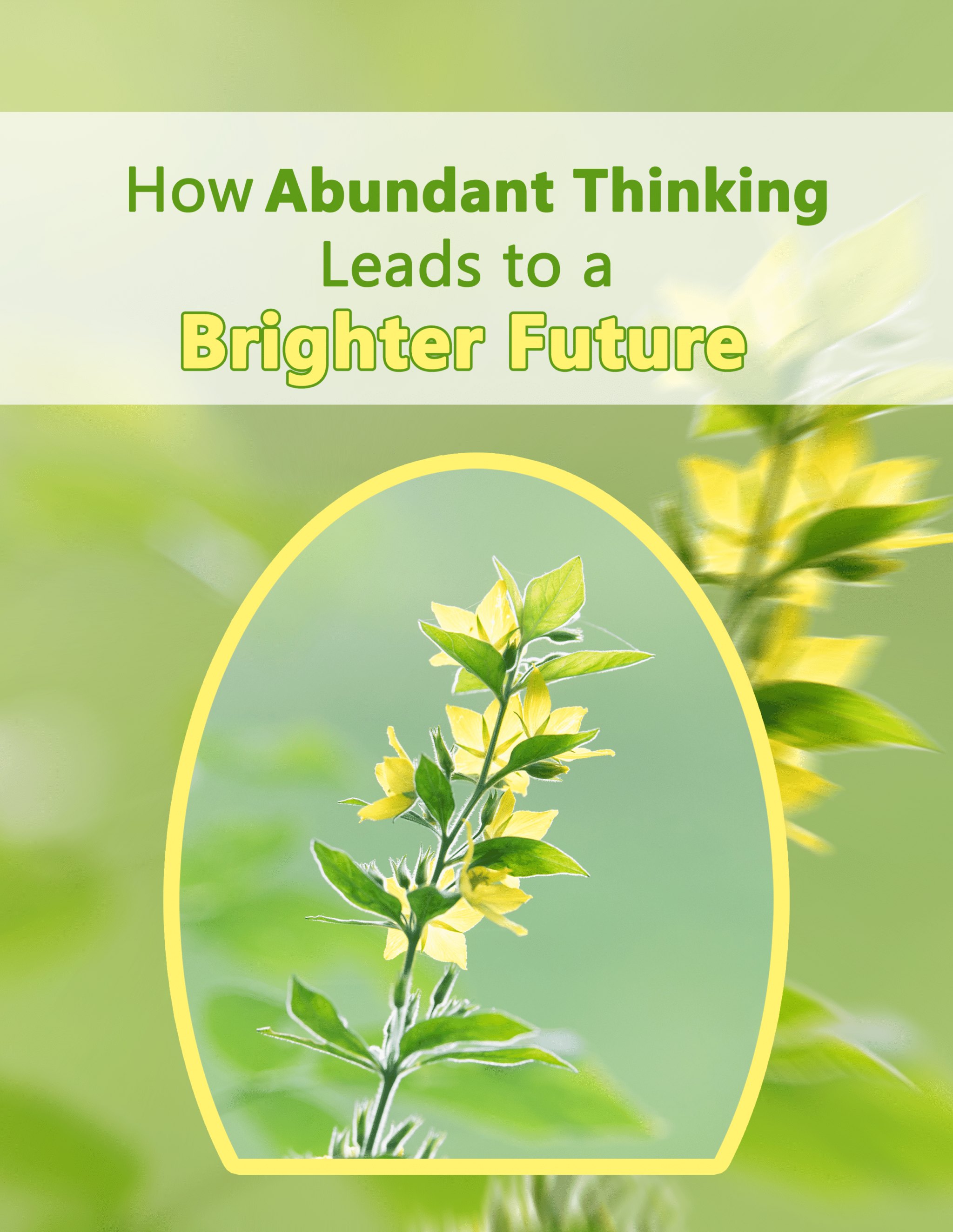 Abundant Thinking- A Brighter Future - Life Faith Truth
